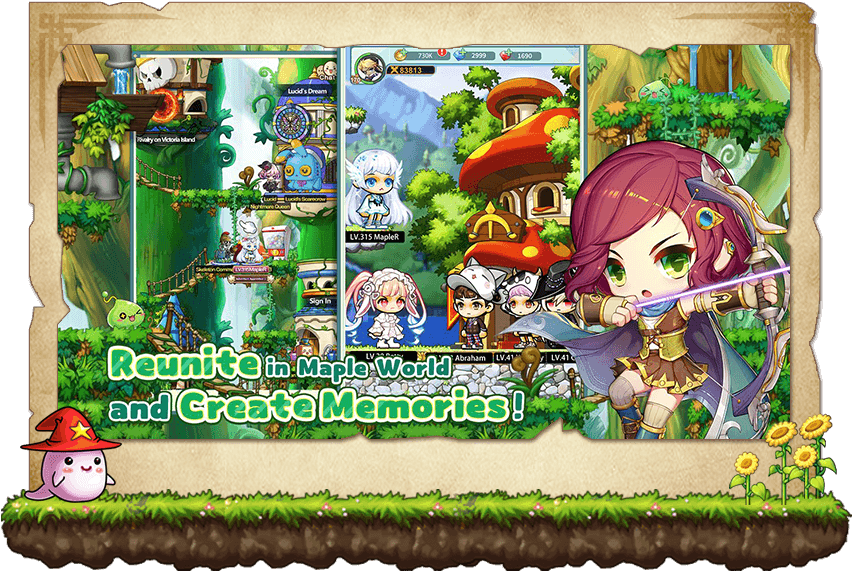 《MapleStory R: Evolution》 official website