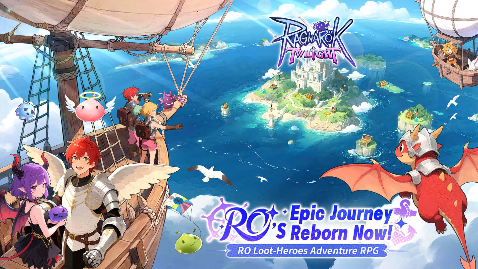 Ragnarok Twilight - Download to Get Mounts & Wings！